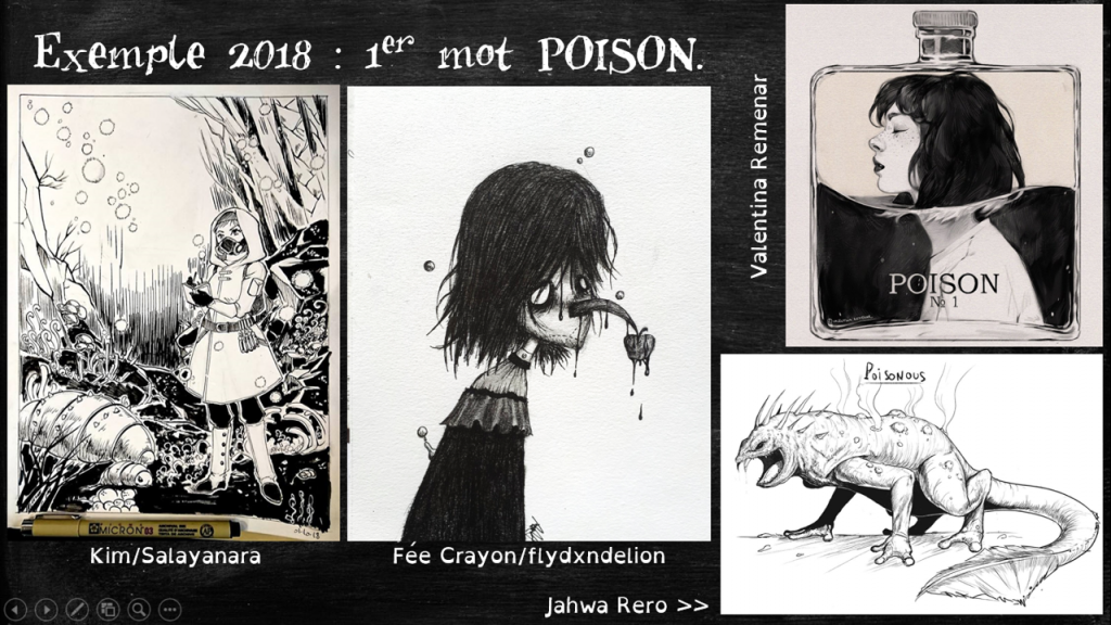 Arts Plastiques : Inktober challenge 52. – L'UPE2A de Joliot-Curie